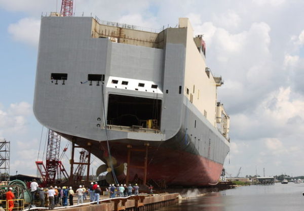 VT Halter launches Marjorie C, its largest ship ever – Professional Mariner