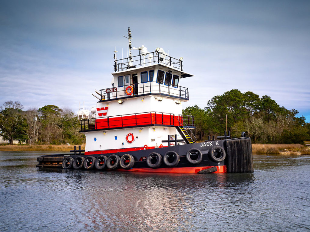 Versatile Jack K. handles multiple roles at the dredge site ...