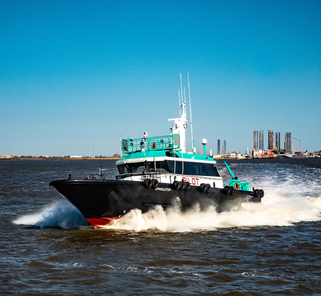 Larger, faster Sabine pilot boat built to go the distance ...