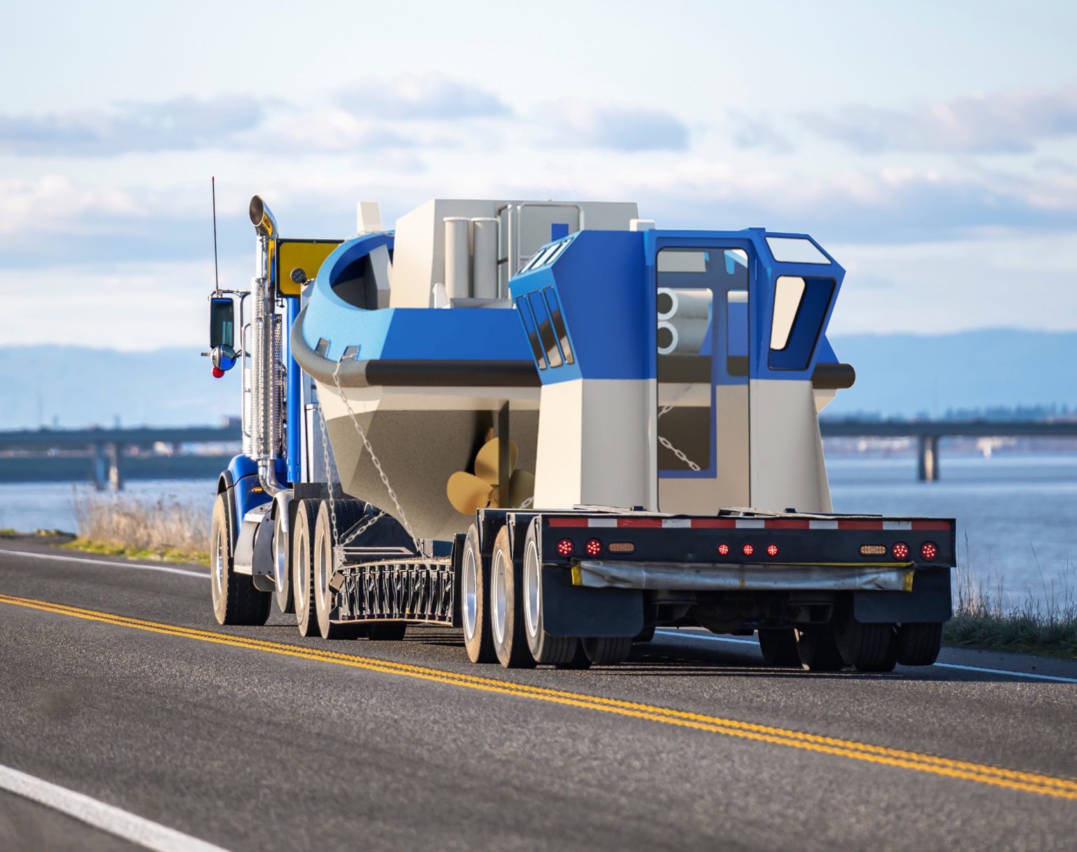 EBDG, Silverback Marine partner on truckable tugboat – Professional Mariner