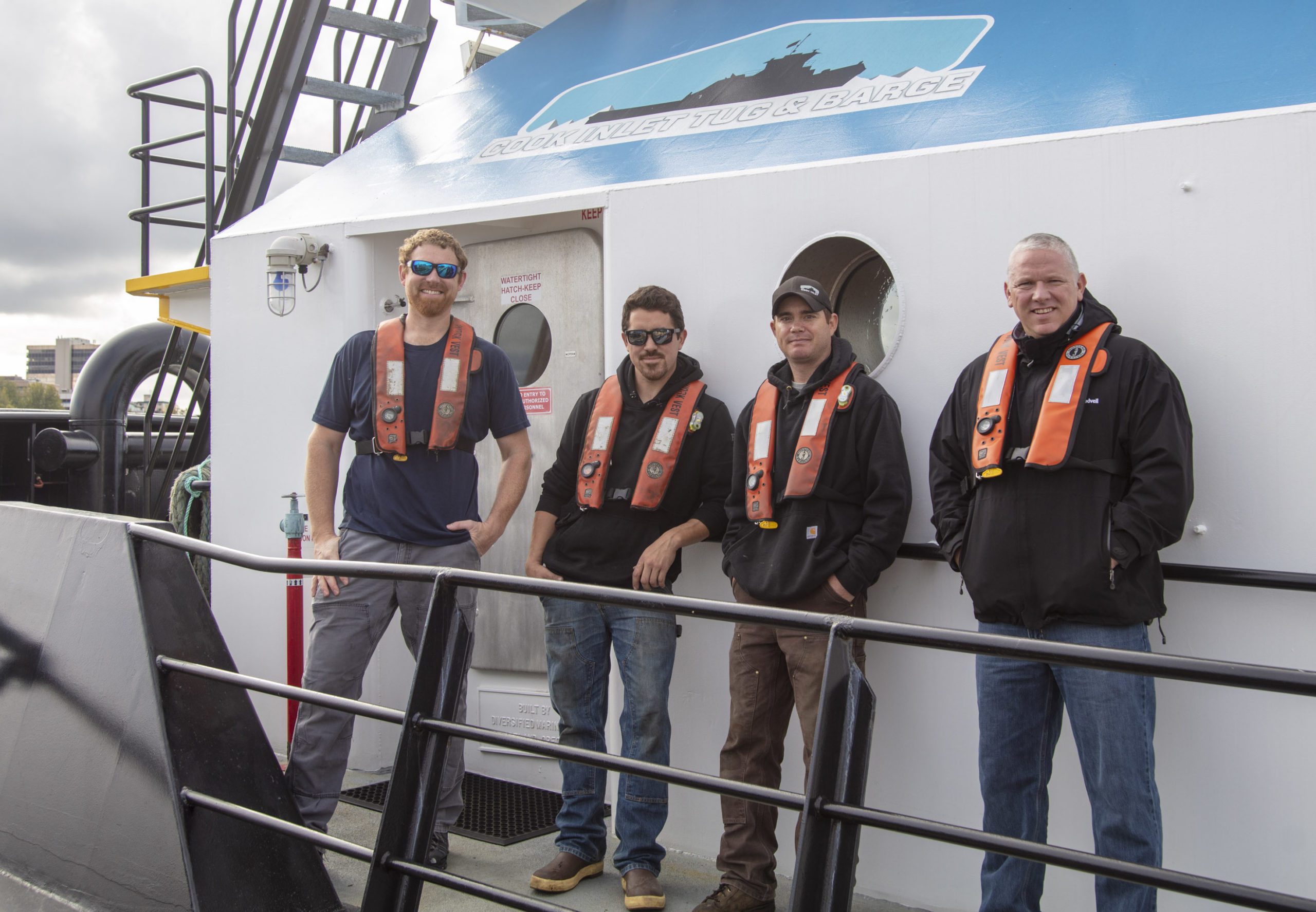 Cook Inlet Tug & Barge team recognized for safety innovation ...