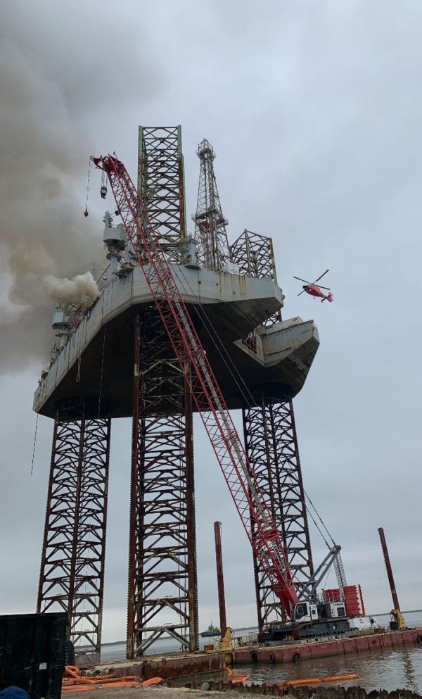 Coast Guard Foundation honors members for rescue on burning rig ...