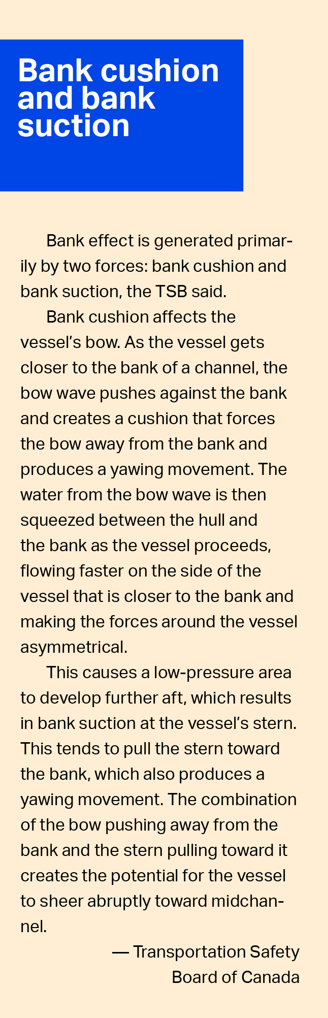 Bank effects, ineffective communication cited in Welland Canal ...