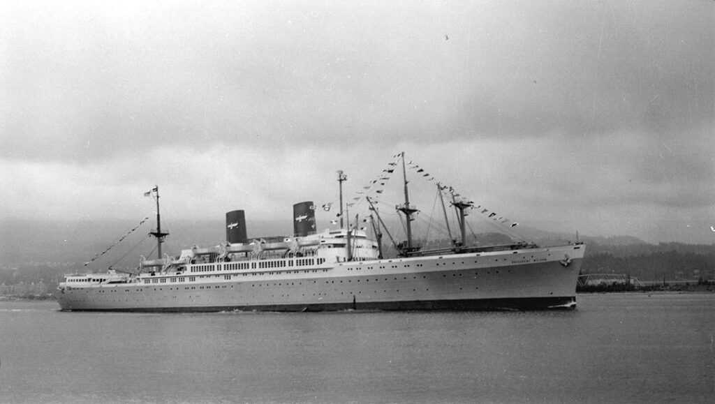 American President Line’s President Wilson – Professional Mariner