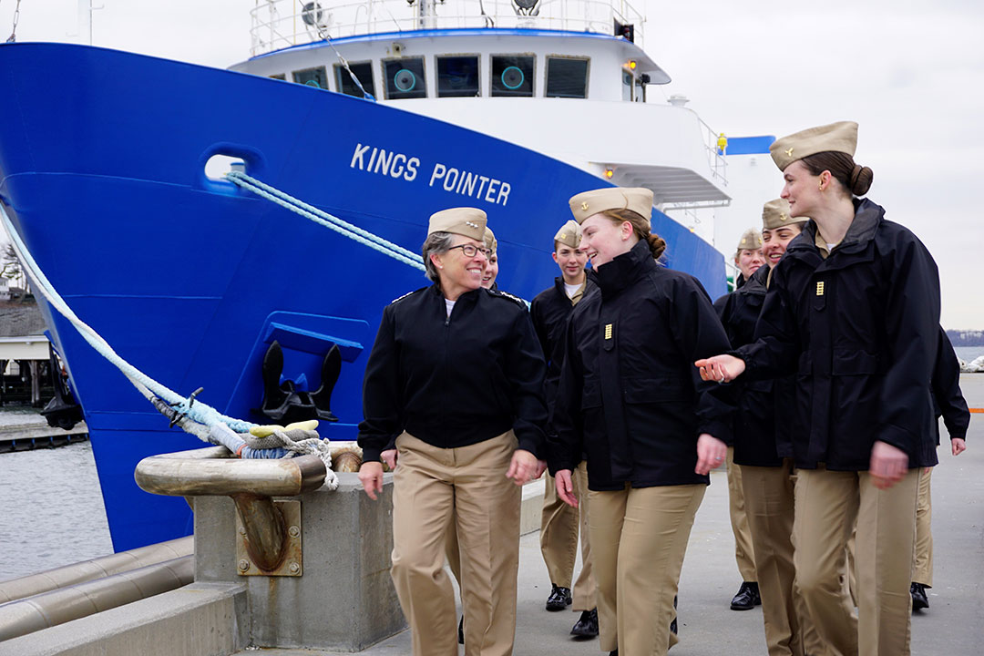 A vision for the future: An exclusive interview with USMMA Superintendent, Rear Adm. Joanna ...