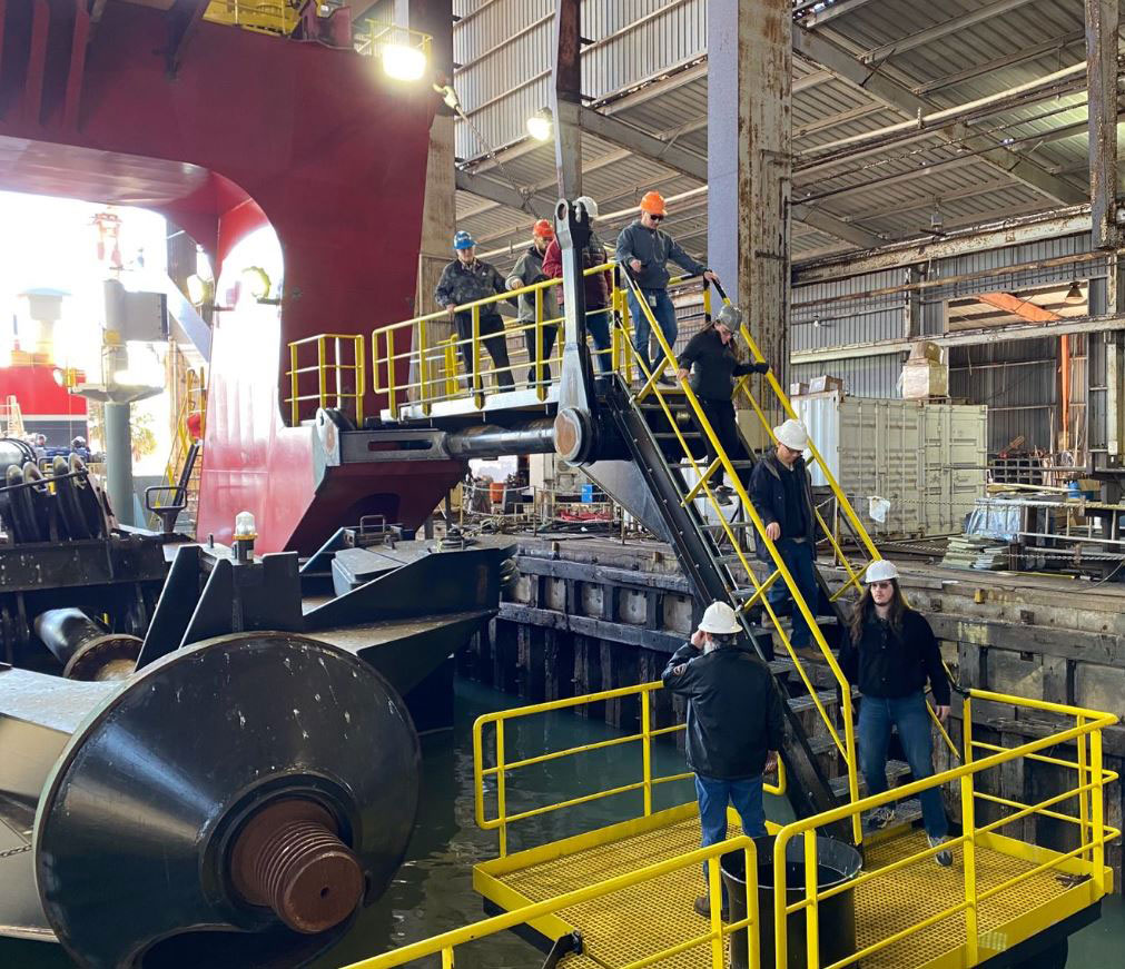 Mike Hooks unveils new cutter suction dredge – Professional Mariner