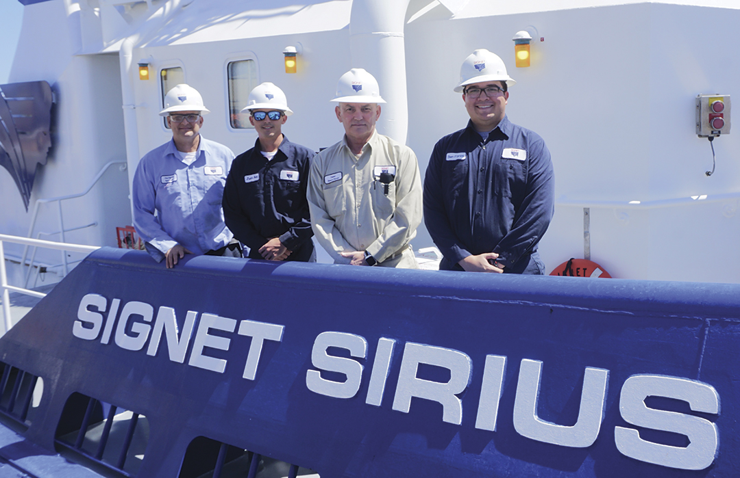Signet Sirius turns heads — and tankers — at Corpus Christi terminal ...