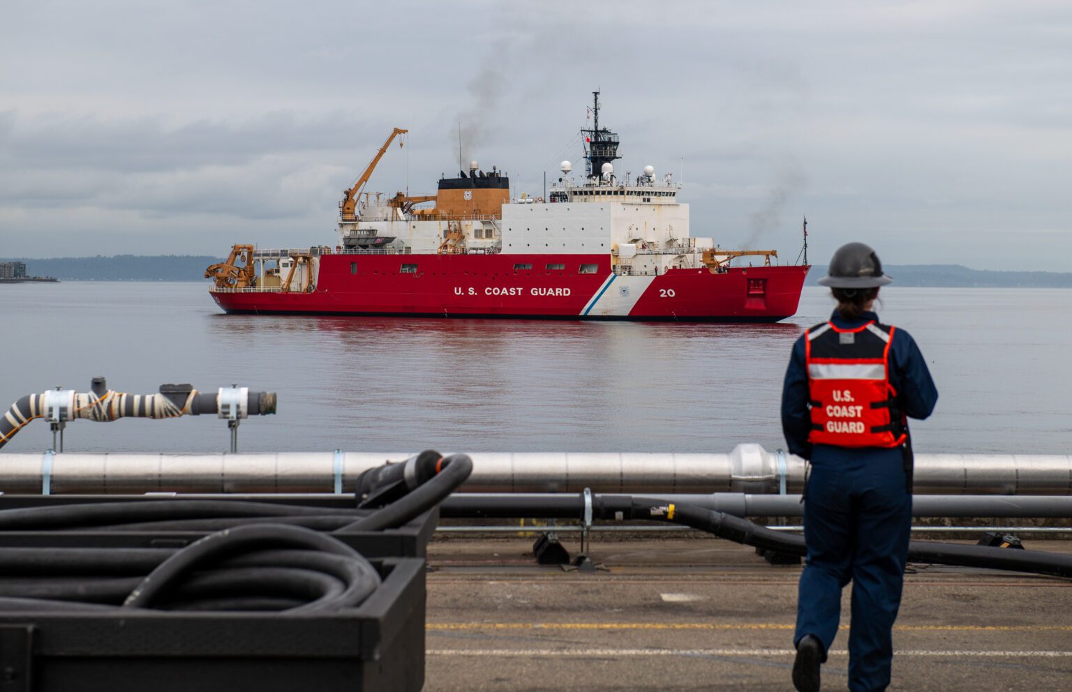 Healy returns to Seattle after fire during Arctic mission ...
