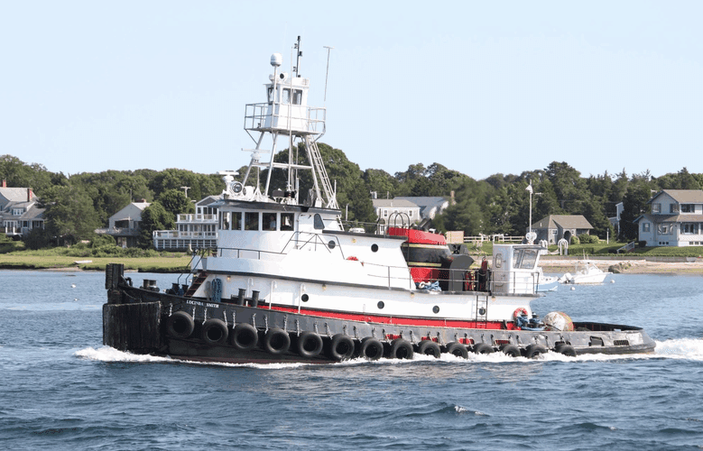Fire-damaged tug back in service with Mitsubishi repower – Professional ...
